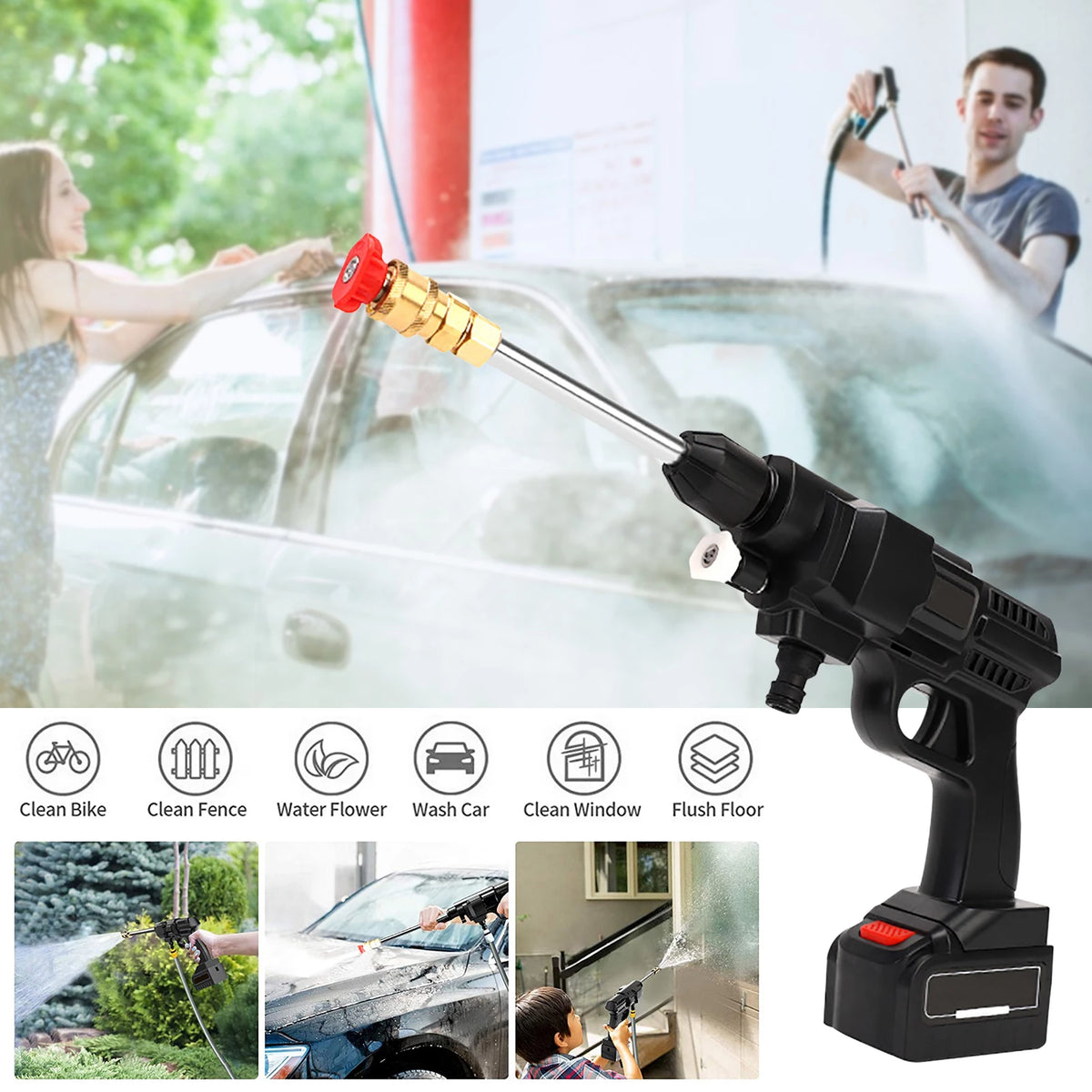 CORDLESS WATER PRESSURE GUN – myFaida